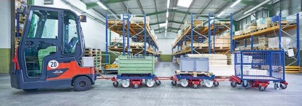 Transportsysteme - Transfersysteme: Einsatz in der Logistik